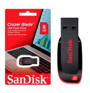 SANDISK CRUZER BLADE USB FLASH DISK - 8GB - Computer Planet